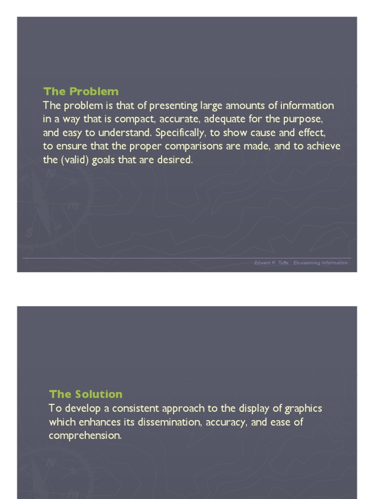 Envisioning Information Guide | PDF | Contour Line | Color