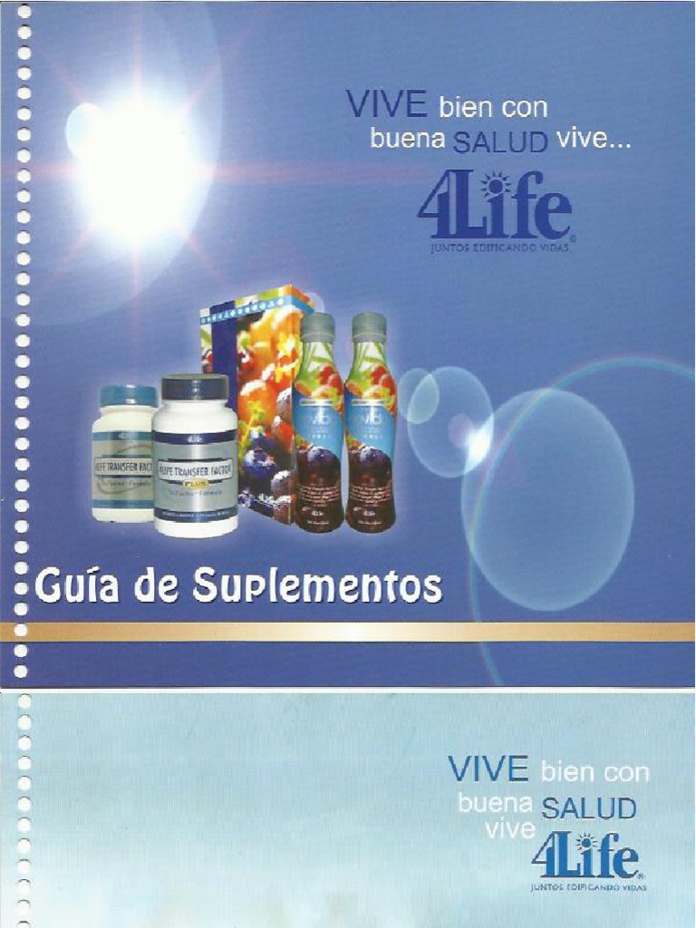 Guia de Suplementos 4life | PDF