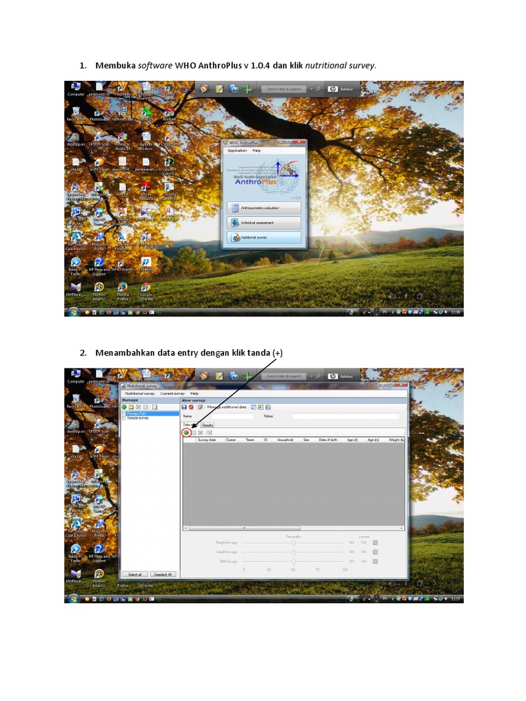 Langkah-Langkah WHO Anthroplus | PDF