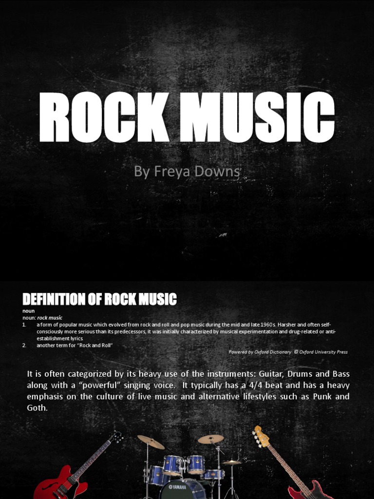 Rock Music PP | PDF | Rock Music | Heavy Metal Music