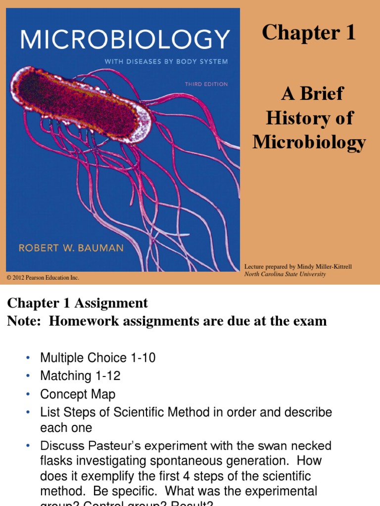 CH 01 Lecture Presentation | PDF | Microbiology | Microorganism
