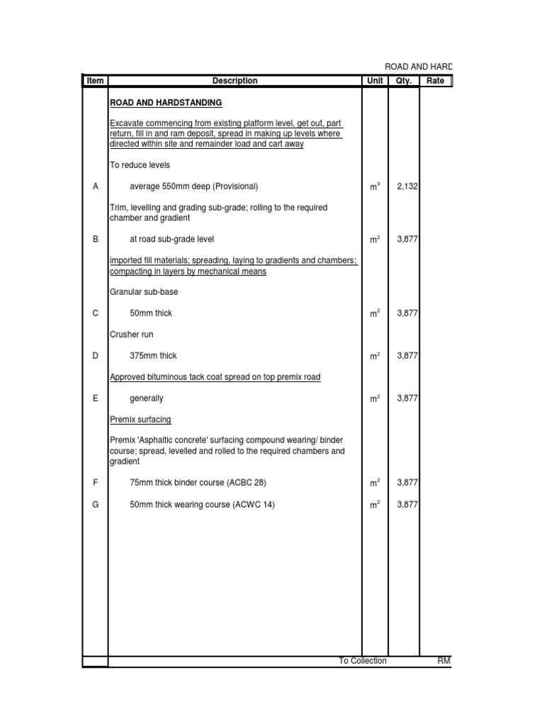 BQ Road | PDF | Deep Foundation | Structural Steel