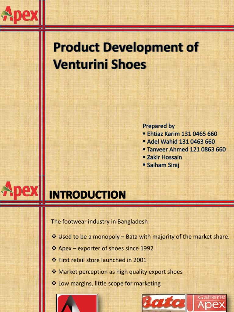 Venturini Shoes Product Development Process | PDF