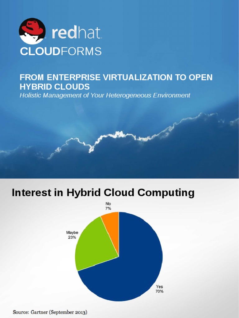 Cloudforms Technical Presentation | PDF | Provisioning | Open Stack