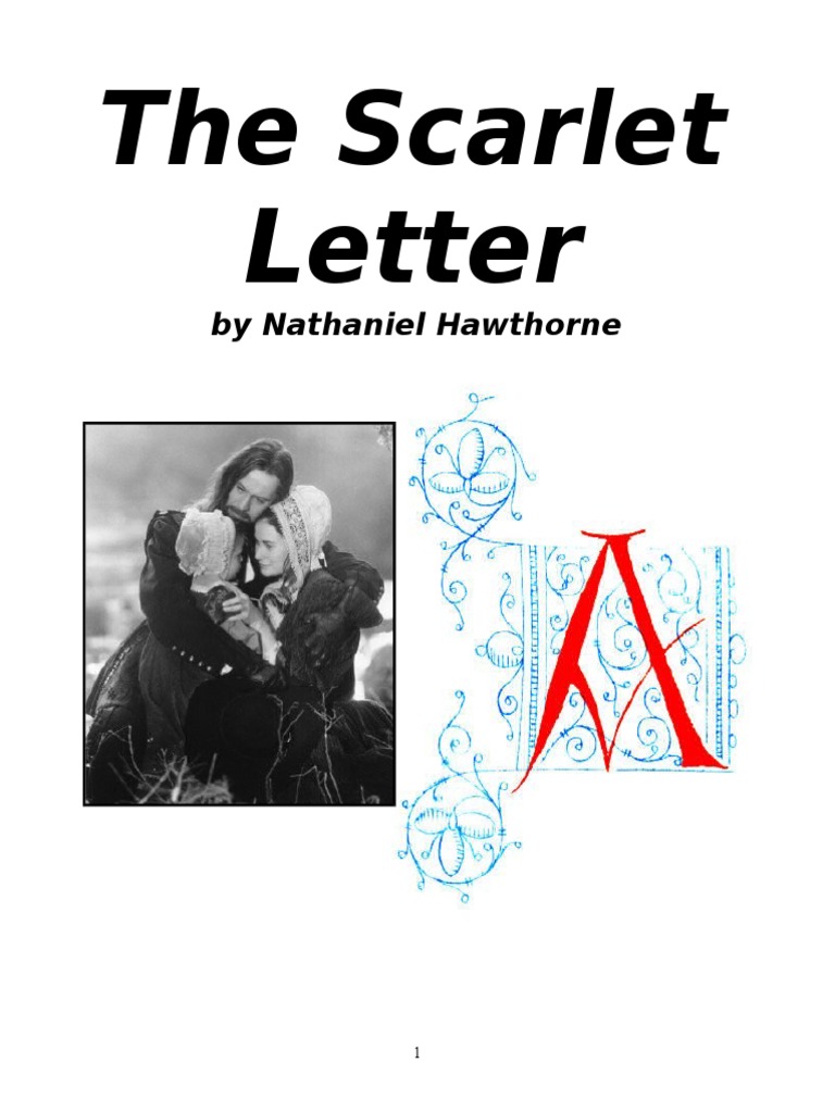 Scarlet Letter Analytical Journal Guide | PDF | Narration | The Scarlet ...