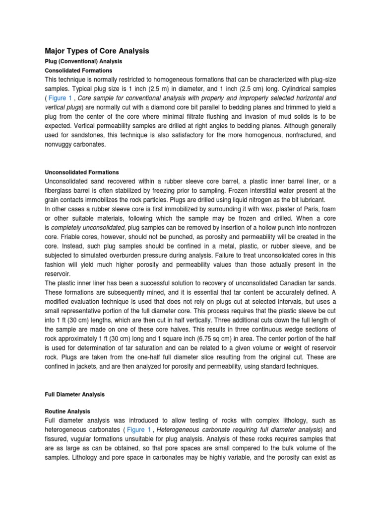 Core Analysis Techniques Explained | PDF | Permeability (Earth Sciences ...