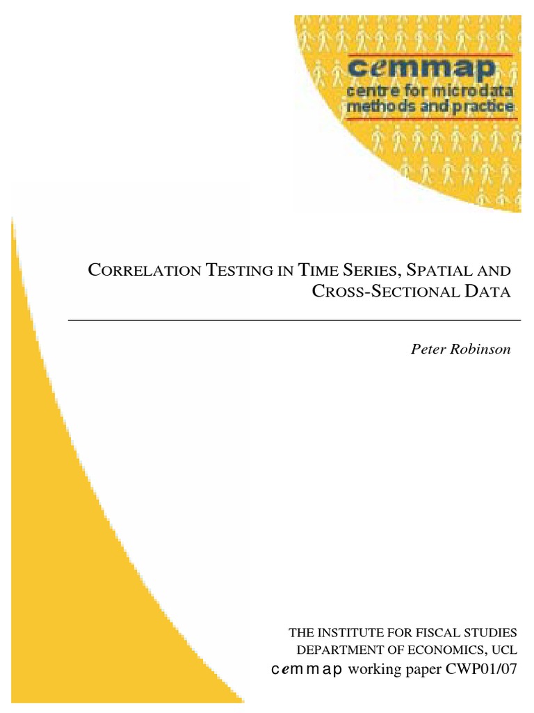 CWP 107 | PDF | Heteroscedasticity | Time Series