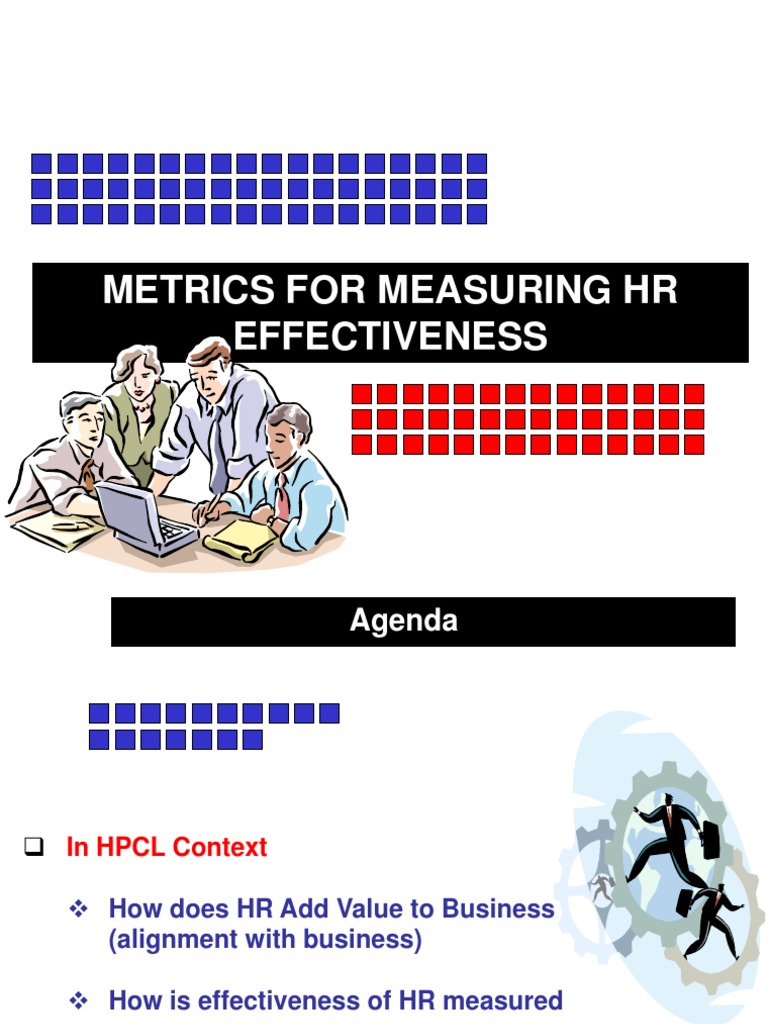 Metrics For Measuring HR Effectiveness | PDF | Competence (Human ...