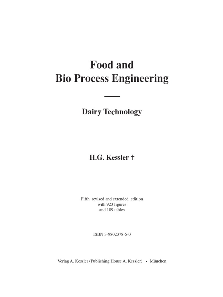 Food and Bio Process Engineering | PDF | Heat Transfer | Fluid Dynamics