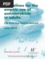 NEL Primary Care Infection Guidelines | PDF | Antimicrobial Resistance ...