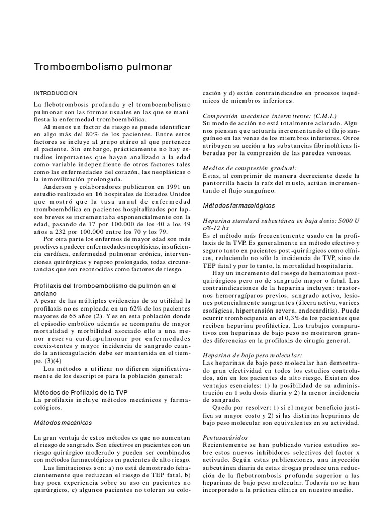Consenso de TEP PDF | PDF