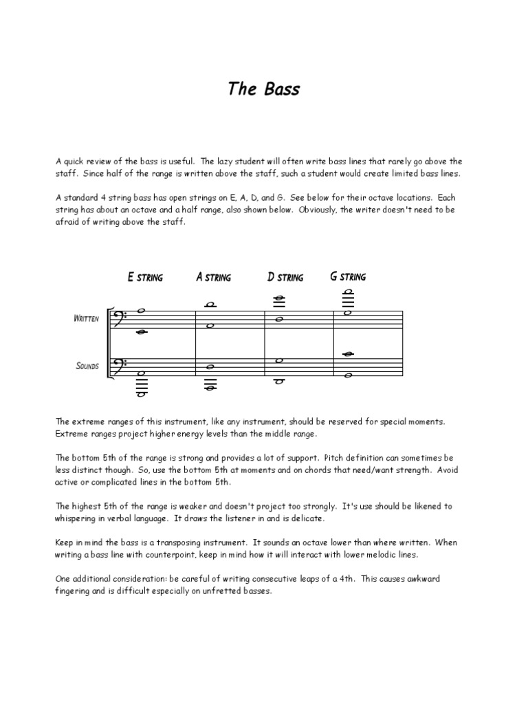 Walking Bass Handout 090306 PDF | PDF | Harmony | Chord (Music)