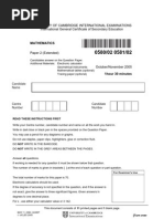 Mathematics Stage 8 Sample Paper 1 - tcm143-595673 | PDF | Geometry ...