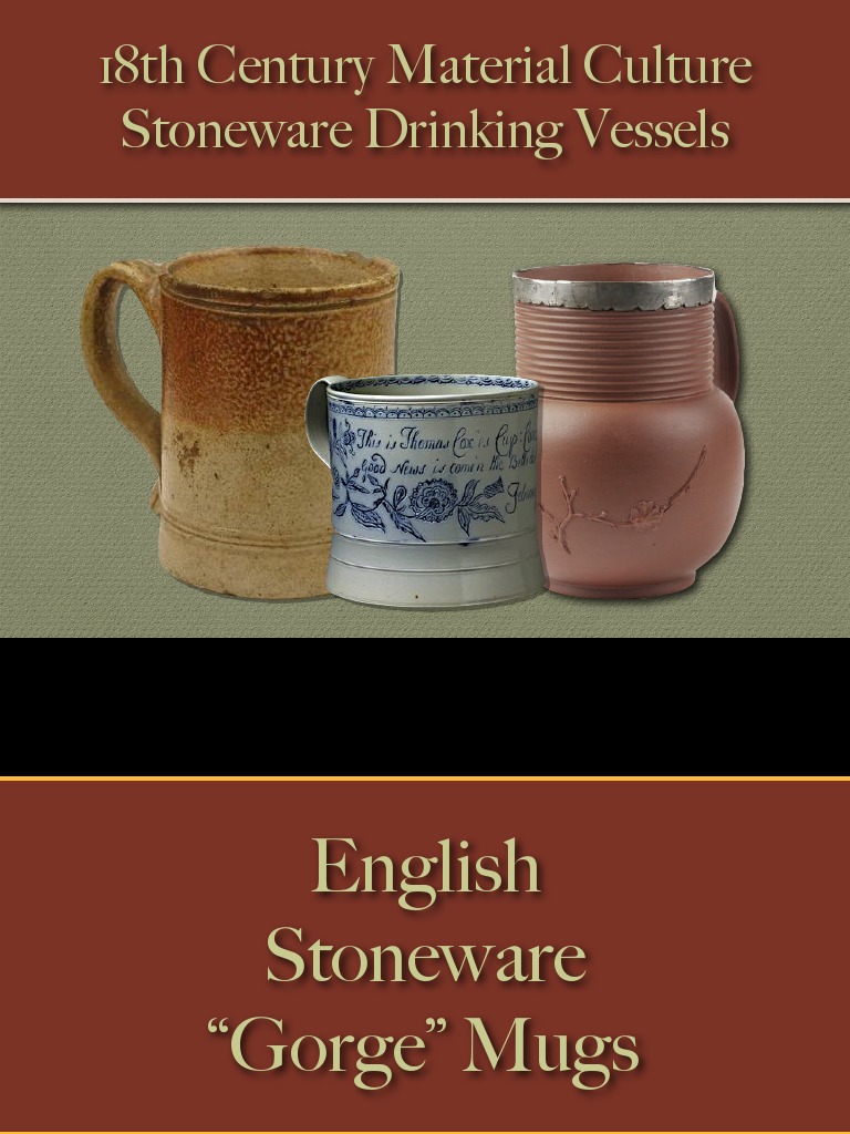 Drinking - Drinking Vessels - Stoneware - English & American | PDF ...