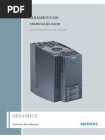 Siemens CU240B 2 CU240E 2 Manual | PDF | Power Inverter | Electrical Connector