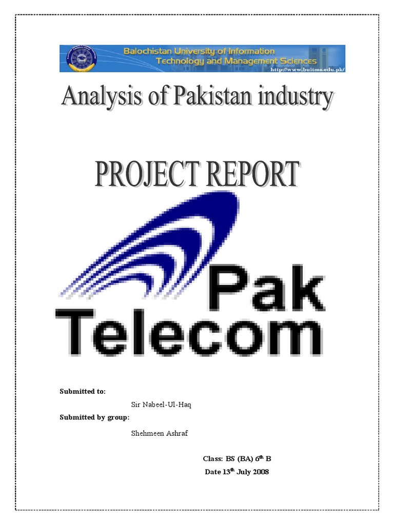 Pakistan Telecom Industry Growth Report | PDF | Telecommunications ...