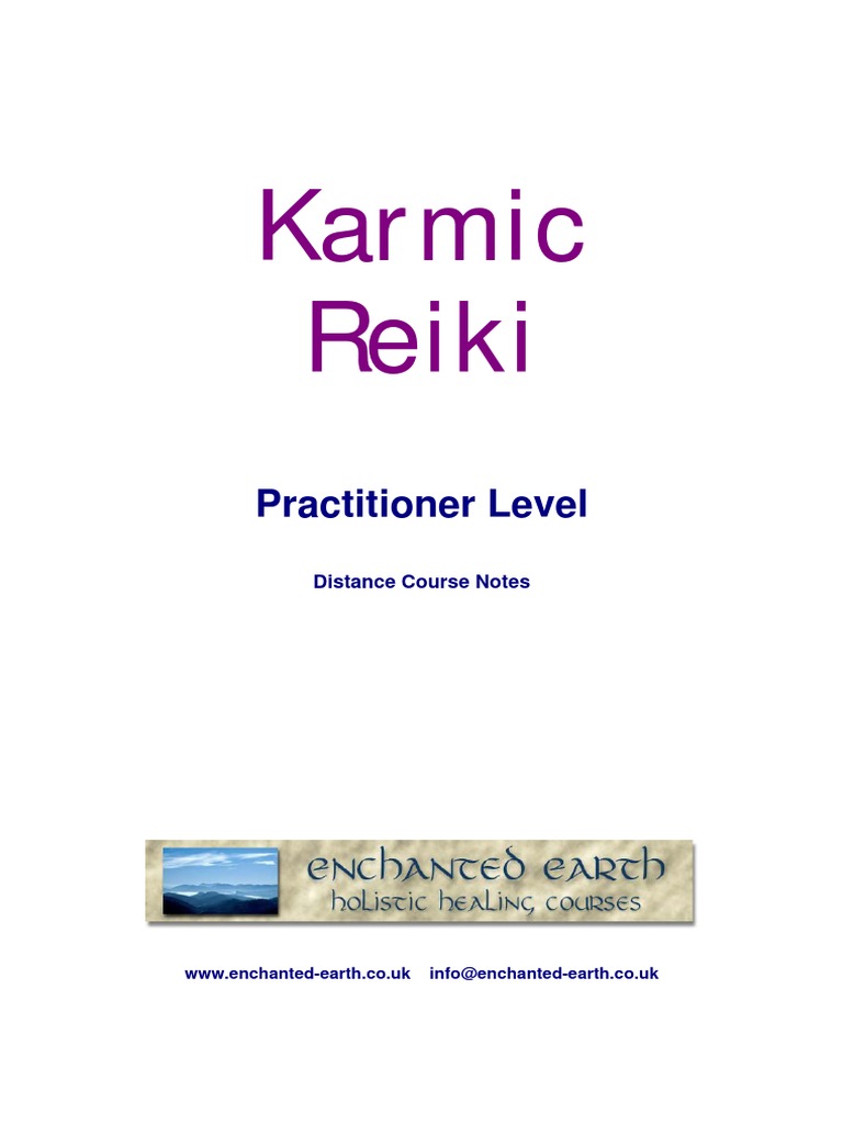 Karmic Reiki Practitioner | PDF | Karma | Aura (Paranormal)