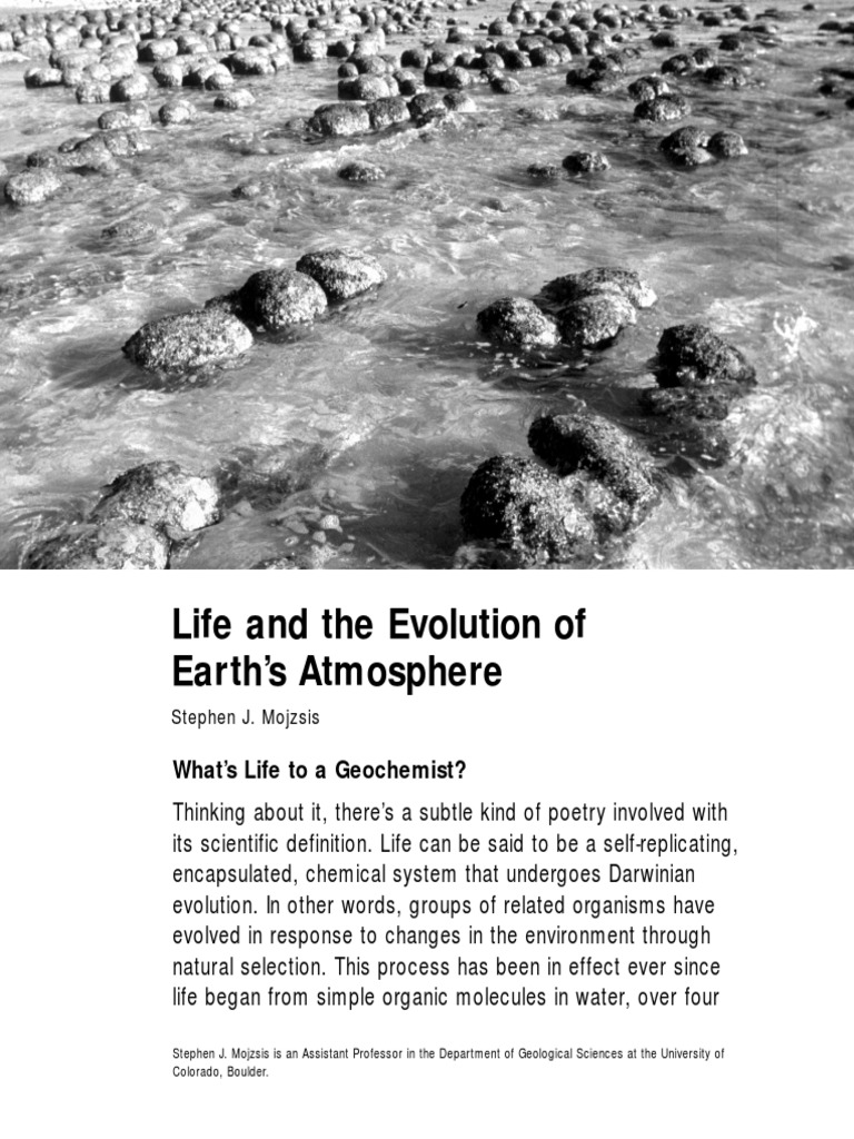 Life and The Evolution of Earth Atmosphere | PDF | Social Science