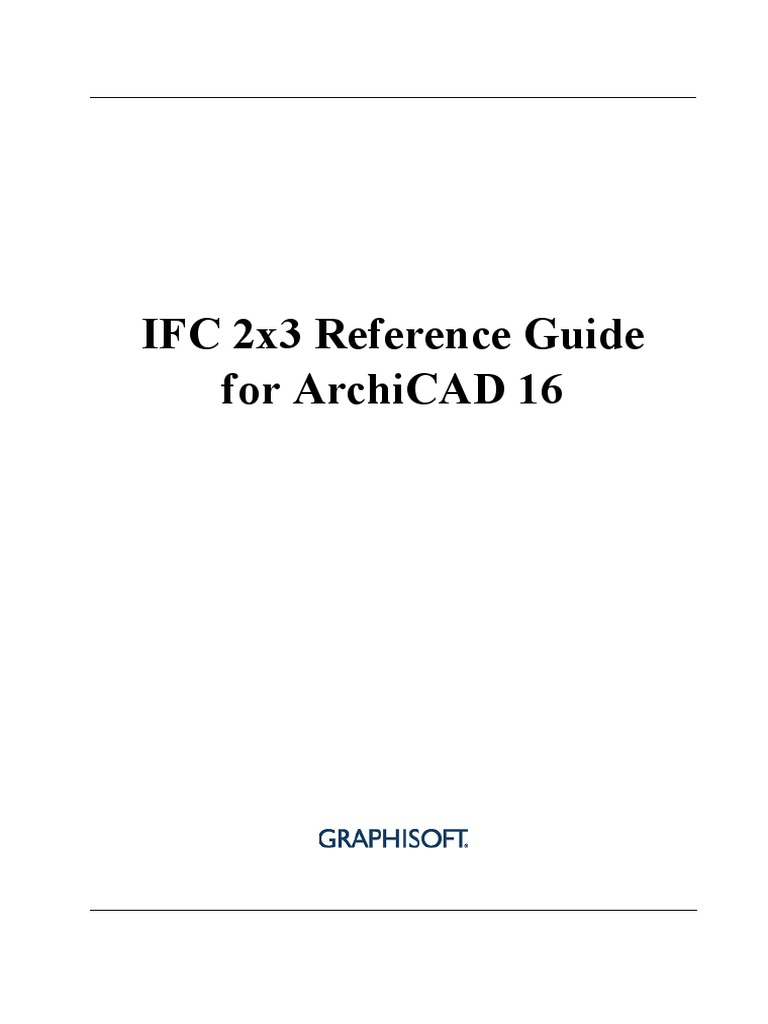 IFC 2x3 Reference Guide | Download Free PDF | Building Information ...