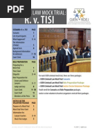 Mock Trial Classroom Activity Guide | PDF | Witness | Trials