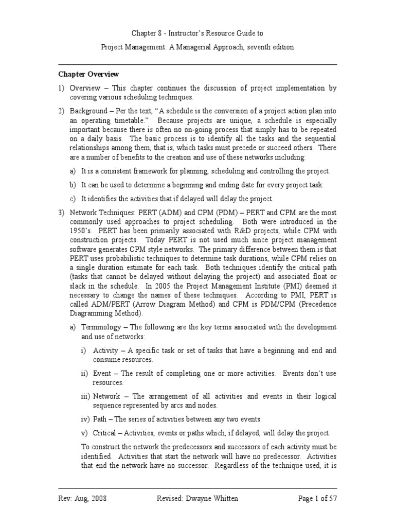 Project Management Chapter 8 | PDF | Project Management | Product ...