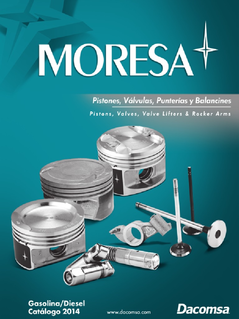 MORESA PISTONES 2014