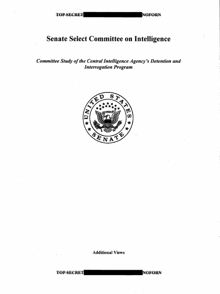 2014-12-09 Senate Select Committee On Intelligence Study (Additional ...