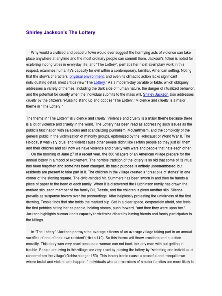 Shirley Jackson | PDF