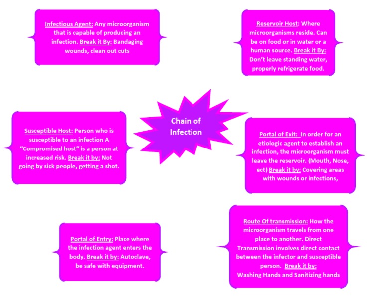 Steps to Break the Chain of Infection | PDF