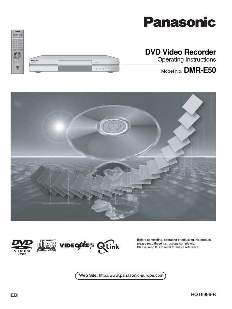 Panasonic DVD Rec | PDF | Compact Disc | Set Top Box
