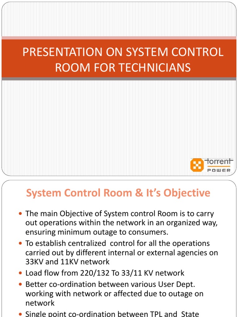Control Room1 | PDF | Electrical Substation | Electric Power Transmission