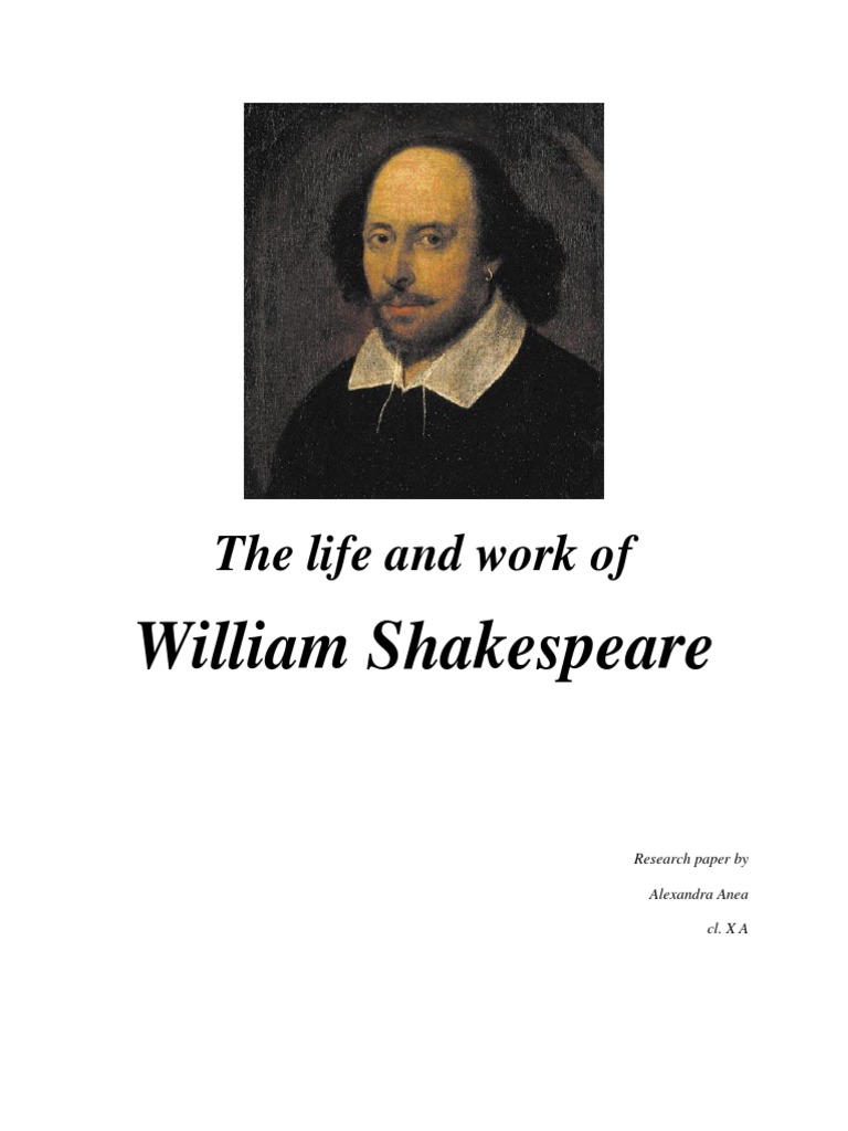 The Life and Work of W Shakespeare | PDF | English Renaissance ...