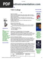 Api 598 | PDF | Leak | Valve