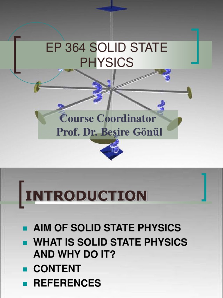 Introduction to Solid State Physics | PDF | Crystal Structure | Crystallite