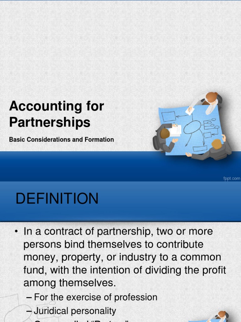 Accounting For Partnerships: Basic Considerations and Formation | PDF ...