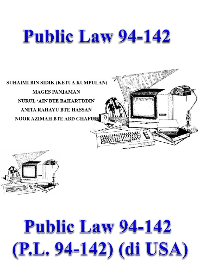 Public Law 94-142 | PDF