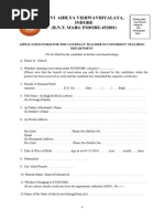 Admission To Hindi Entrance Exam Applicationform | PDF | Test ...
