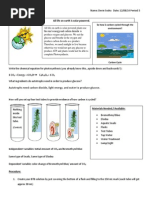 Elodea Student Edition | PDF | Carbon Dioxide | Glucose