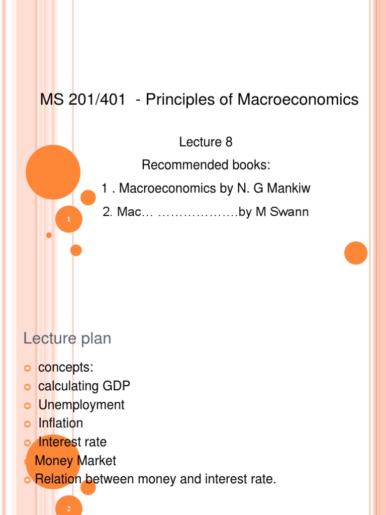 Principles of Macroeconomics | PDF | Phillips Curve | Inflation