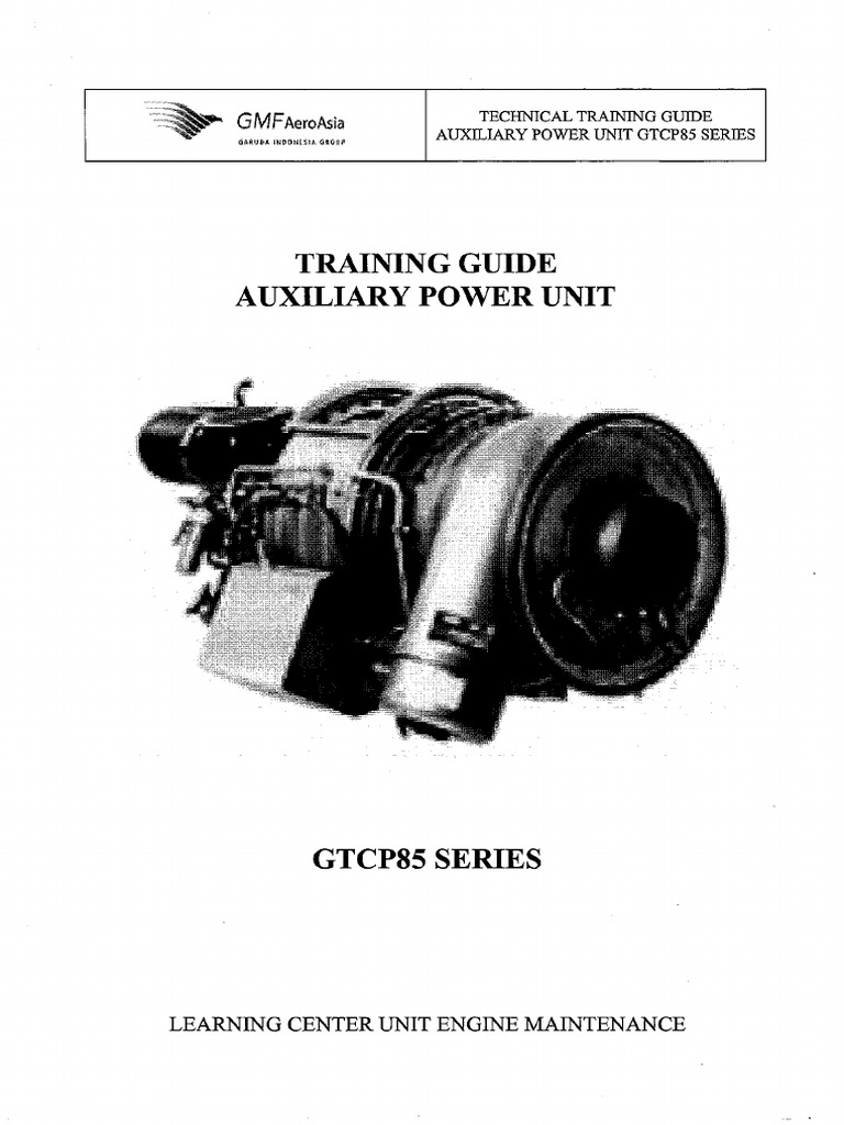 Apu Gtcp85 | PDF