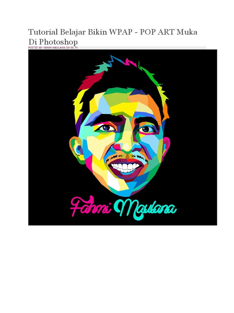 Tutorial Belajar Bikin WPAP | PDF | Karier & Perkembangan | Pengembangan Diri