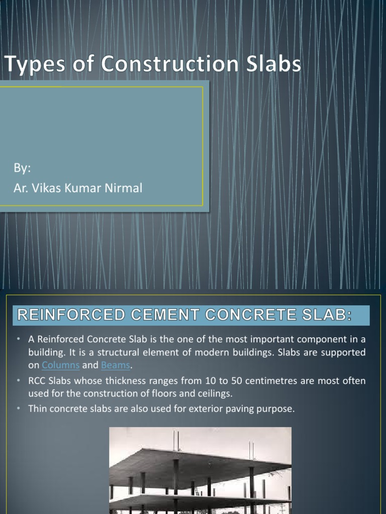 Types of Slabs | PDF | Architectural Design | Architecture