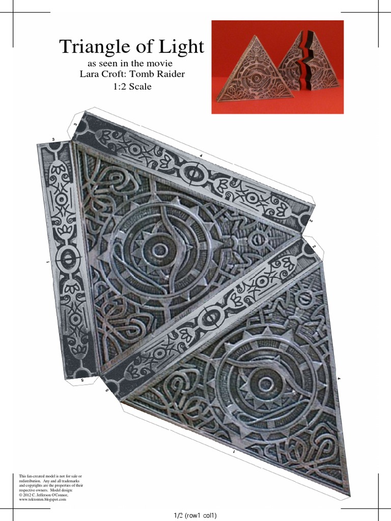 Triangle of Light - A4 Size | PDF | Home & Garden
