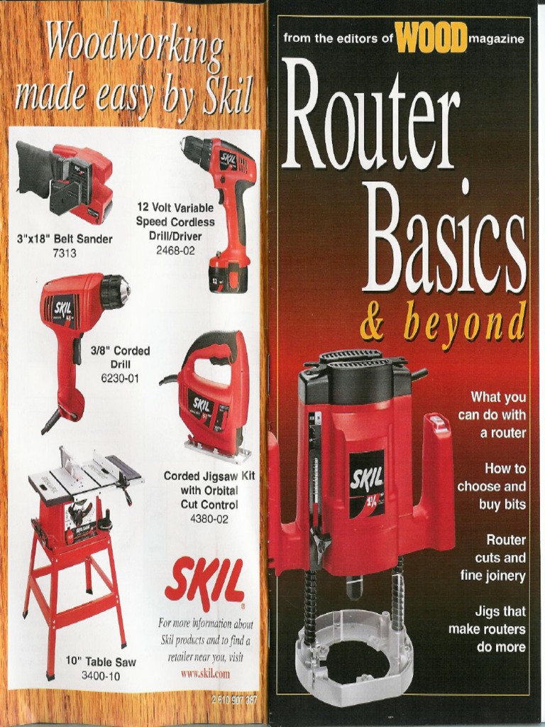 WOOD Router Basics and Beyond | PDF