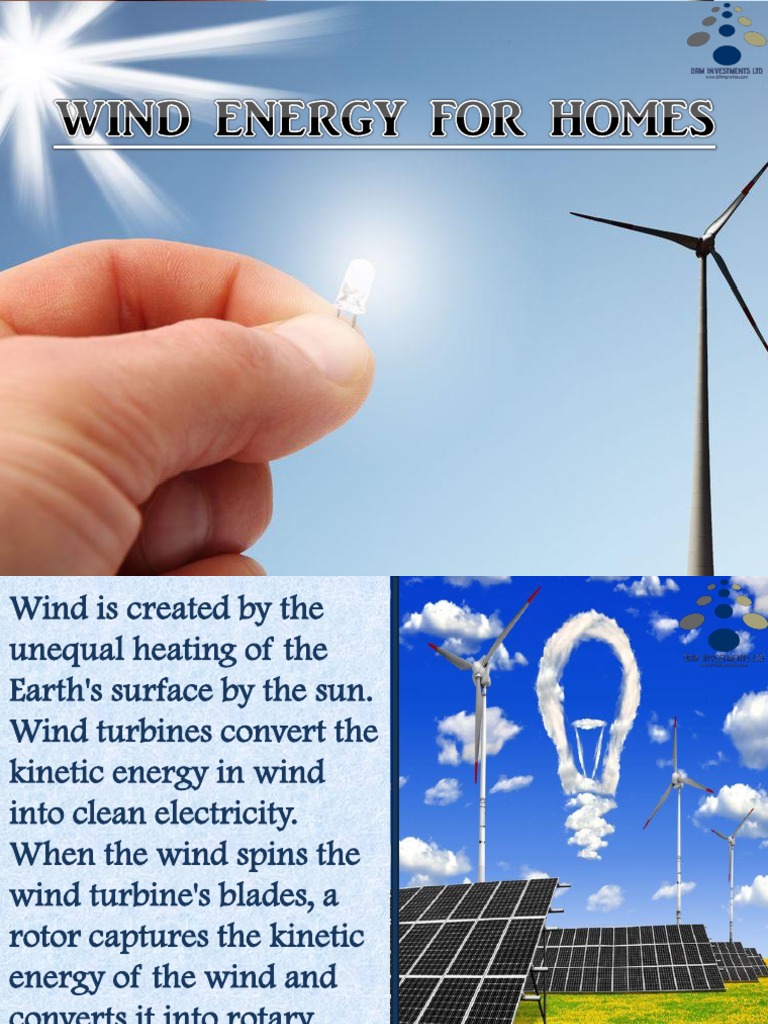 Wind Energy For Homes | PDF | Technology & Engineering