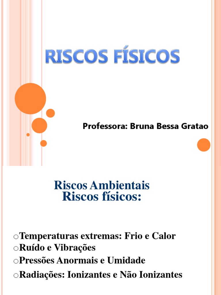 Riscos Físicos e Danos à Saúde | PDF | Calor | Temperatura