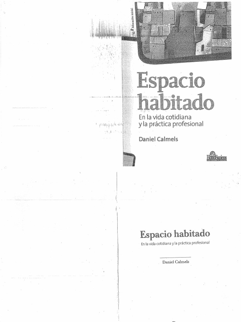 Calmes, Daniel - Espacio Habitado | PDF