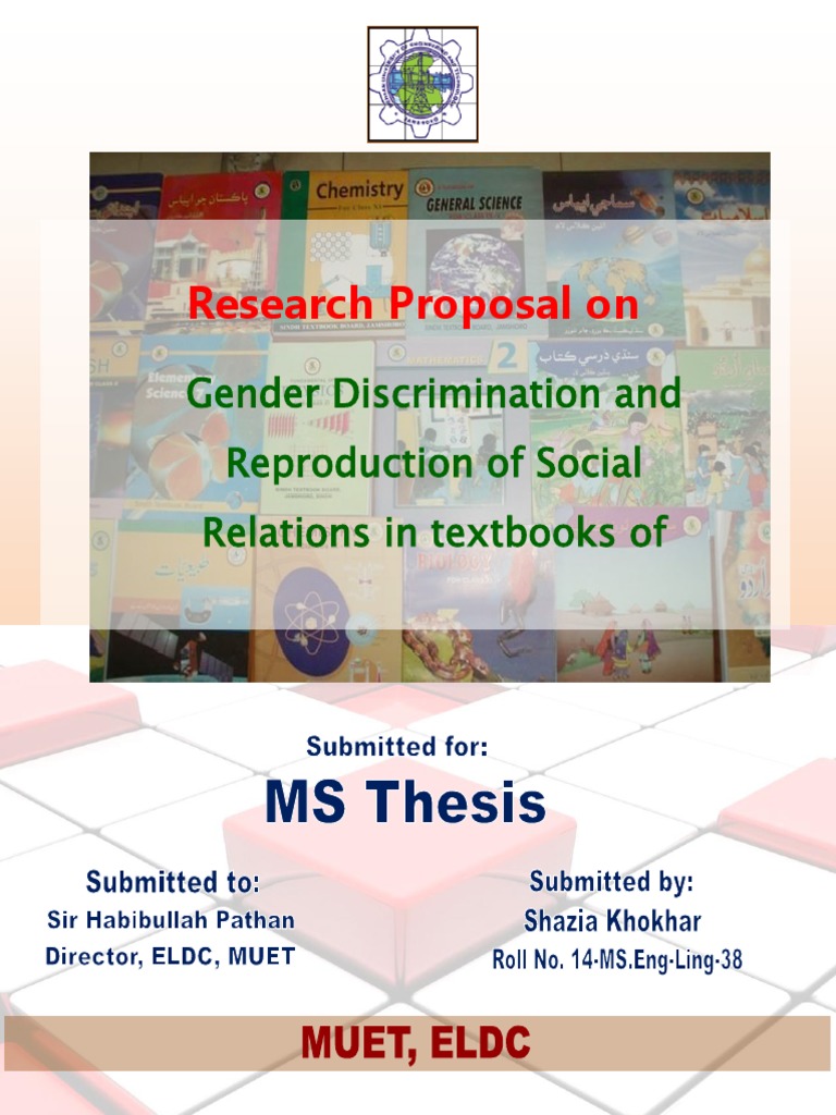Gender Discrimination in Sindh Primary Textbooks | PDF | Gender Role ...