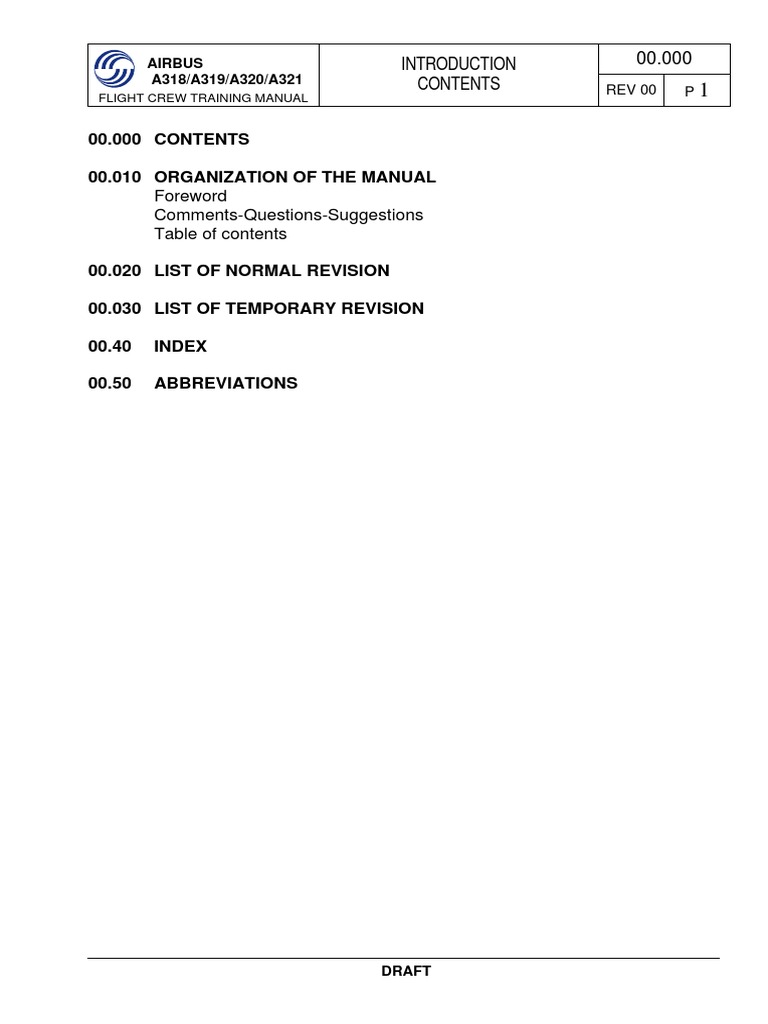 AIRBUS A320 Flight Crew Training Manual | PDF