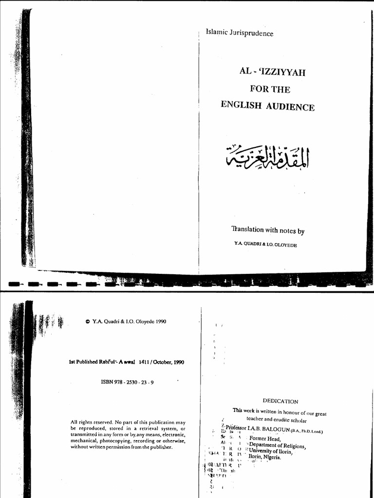 Islamic Jurisprudence | PDF